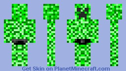 Speedo Creeper Minecraft Skin
