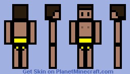 Speedo (Black Outline) V1.0 Minecraft Skin