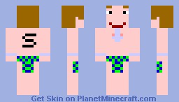 Speedo-Man Minecraft Skin