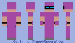 Spleefer (Purple) Minecraft Skin