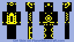 The Electric Man Minecraft Skin