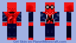 SPIDER MAN Minecraft Skin