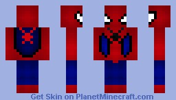 Spider-Man Minecraft Skin