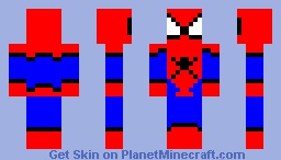Spider-Man Minecraft Skin