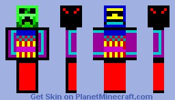 Crazy skin Minecraft Skin