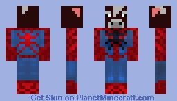Spider Cow Minecraft Skin