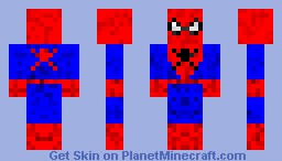 Spiderman Minecraft Skin