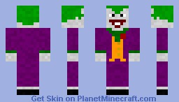 The Joker Minecraft Skin
