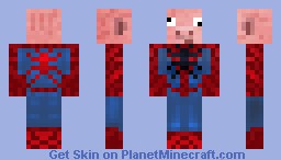 derp spider-pig Minecraft Skin