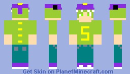 Humanized Spike (MLP) Minecraft Skin