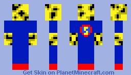 Sponge Man Minecraft Skin