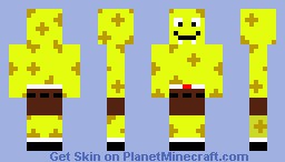 Spongebob Minecraft Skin