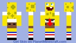 Spongebob Squarepants Skin Minecraft Skin
