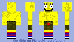 spongebob Minecraft Skin