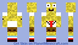 SpongeBob Minecraft Skin