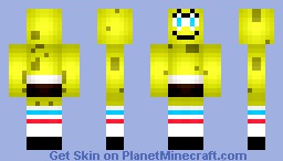 Spongebob Squarepants Minecraft Skin