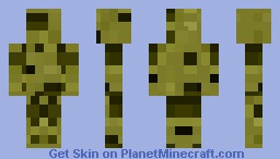 Sponge Guy Minecraft Skin