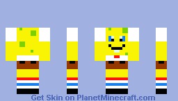 Spongebob 2.0 Minecraft Skin