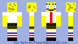 Spongebob Squarepants Skin Minecraft Skin