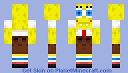 SpongebobSquarepants Minecraft Skin