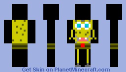 Spongebob Squarepants Minecraft Skin