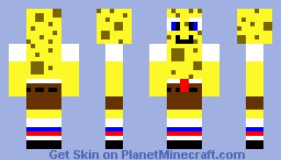 Spongebob Minecraft Skin
