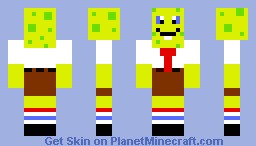 Spongebob Squarepants Minecraft Skin