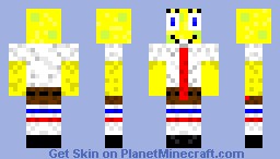 Sponge bob....derp pants? Minecraft Skin