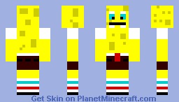 Spongebob Minecraft Skin