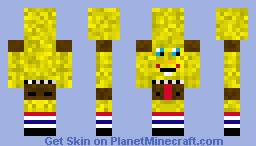 SpongeBob Minecraft Skin