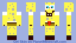 SpongeBob Minecraft Skin