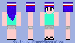 Sport girl Minecraft Skin