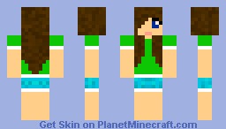 Sporty Girl Minecraft Skin