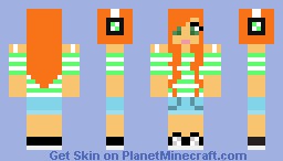 Spring Girl Minecraft Skin