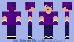 ube monster ft nomnomnom Minecraft Skin