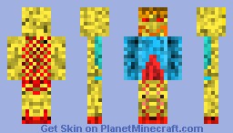 Stamitir God of the Sun and fire (god skin contest) Minecraft Skin