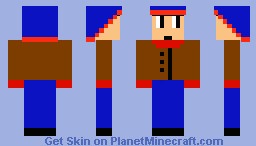 Stan (from south park) Minecraft Skin