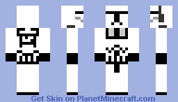 StarWars Clone Minecraft Skin