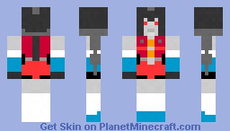 StarScream Minecraft Skin