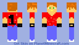 No. 1 Guy Skin Minecraft Skin