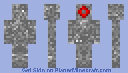 Static Ghost Minecraft Skin