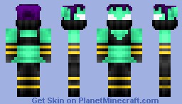 Stealth Elf (Kanda's Skylanders Skin Contest) Minecraft Skin
