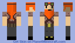Steampunk Dwarf Minecraft Skin