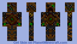 SteamPunk Creeper Minecraft Skin