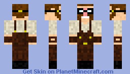 Steampunk Engineer Minecraft Skin