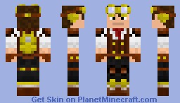 Steampunk Advanced Engineer Minecraft Skin