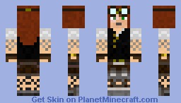 Steampunk Girl Minecraft Skin