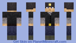 Stein Miner Minecraft Skin