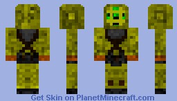 Steampunk Diver creeper Minecraft Skin