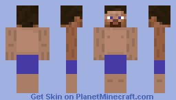 Steve Beach Minecraft Skin